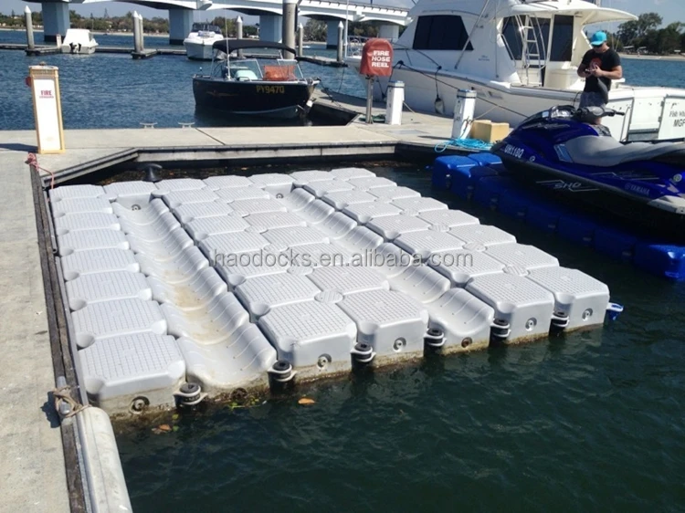 HDPE Modular Barge - Floating Dock Blocks with Motors
