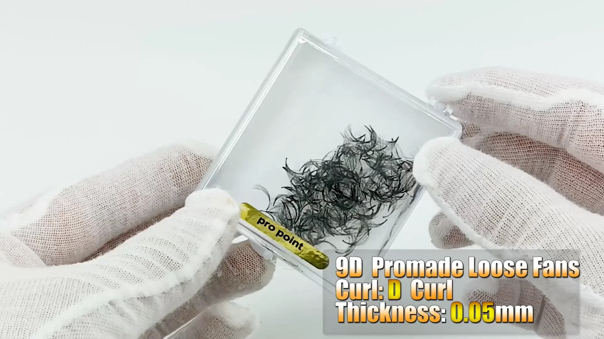 Jeleap Russian Premade Volume Lash Thin Base Handmade Loose Pro Made ...