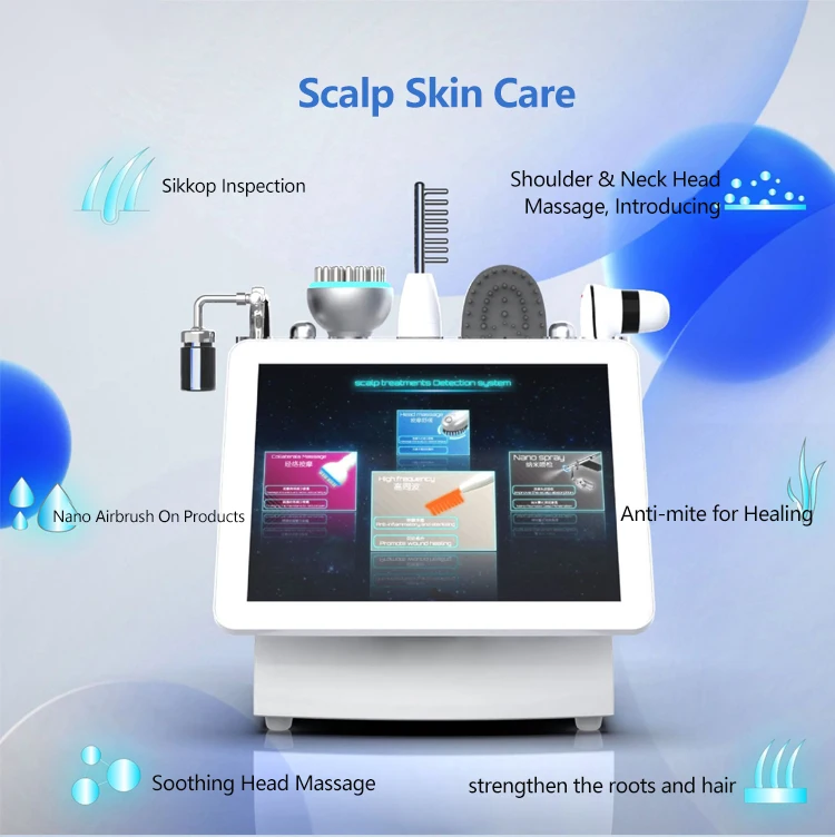 2026 China Newest 5-in-1 Hair Scalp Treatment Machine Hair Follicle ...