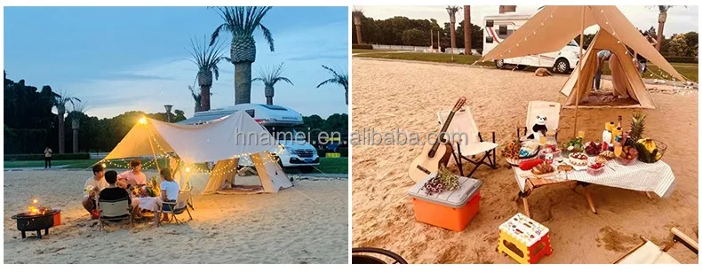 Luxury Glamping Teepee Yurt - High-Quality Multi-Person Tent