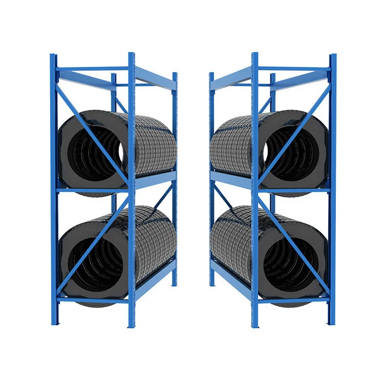 Customized tire storage rack garage storage rack Galvanized storage ...