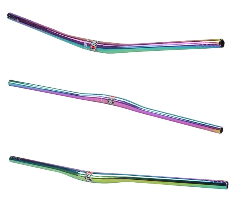 Colorful Bicycle Handlebars 31.8*800mm Am Xc Dh Downhill Racing Bike ...