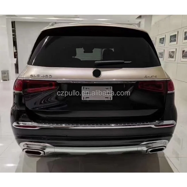 Bumper Complete Body Kit With Grille For Mercedes Benz Gls X167 2020-2023 Upgrade To Maybach ...