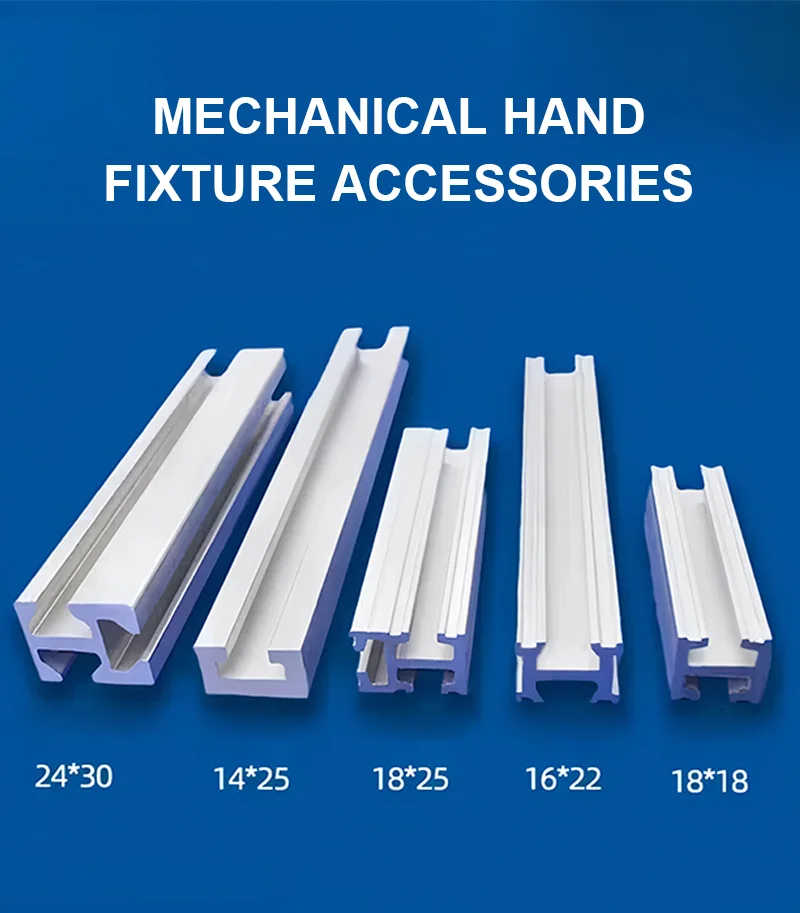 Industrial Aluminum Strips I-Shaped Groove Profiles with Mechanical ...