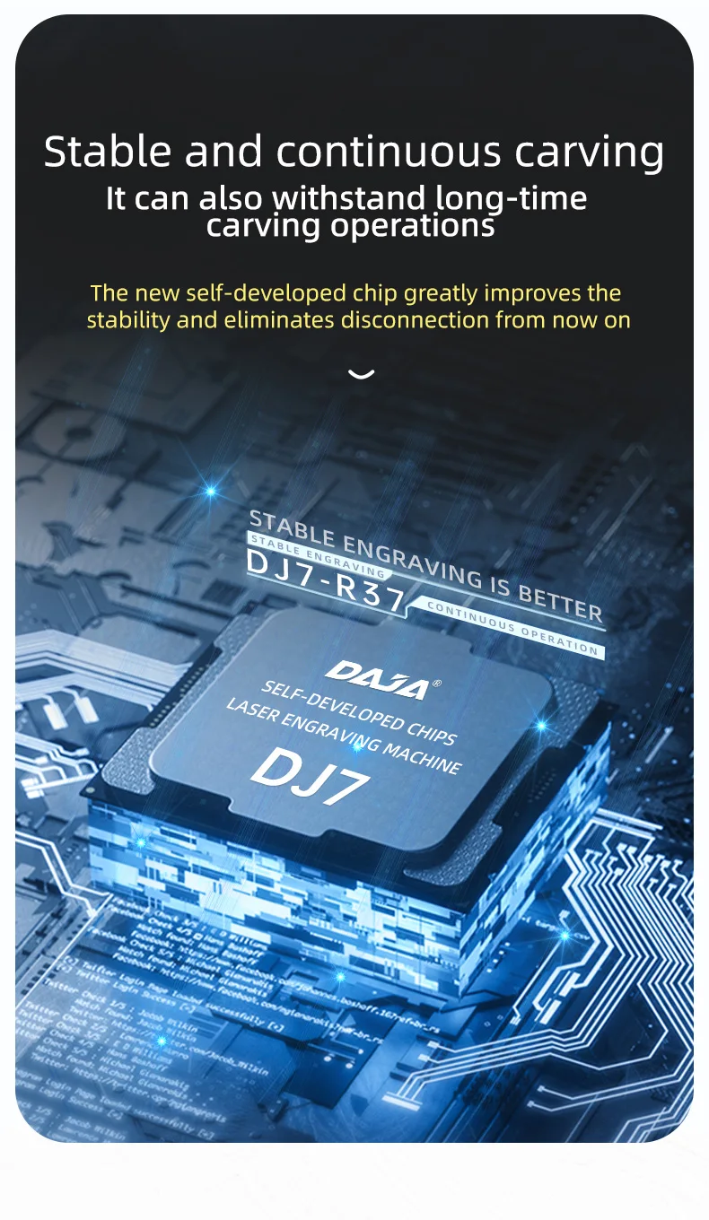 Daja Dj7 Laser Engraving Cutting Machine 5w Portable Small Mini Printer App Control Diy Cnc ...