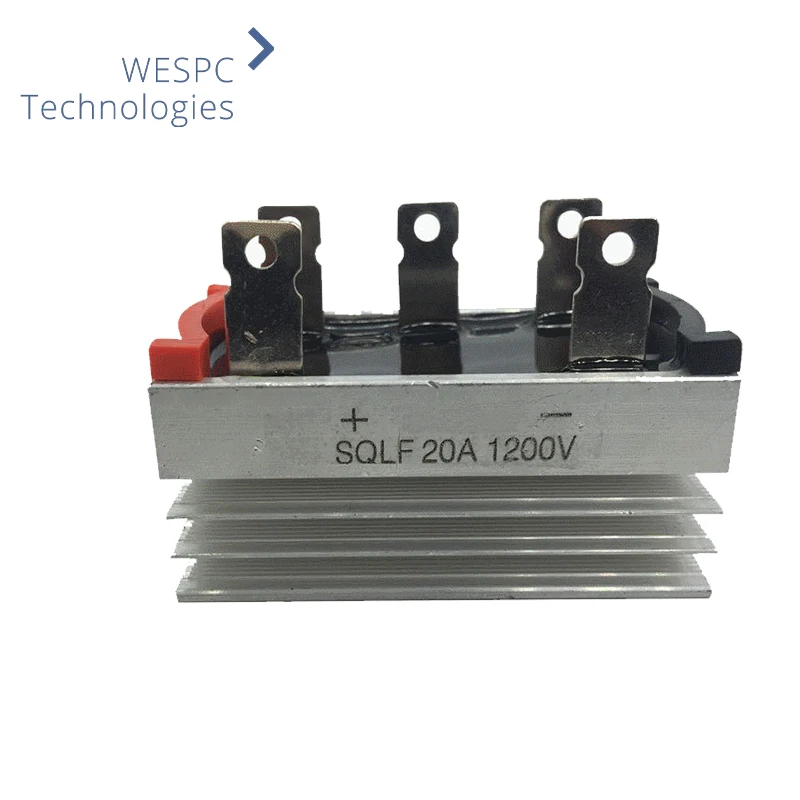 Sqlf20a Three-phase Rectifier Bridge Stack For Generator 1200v Heat ...