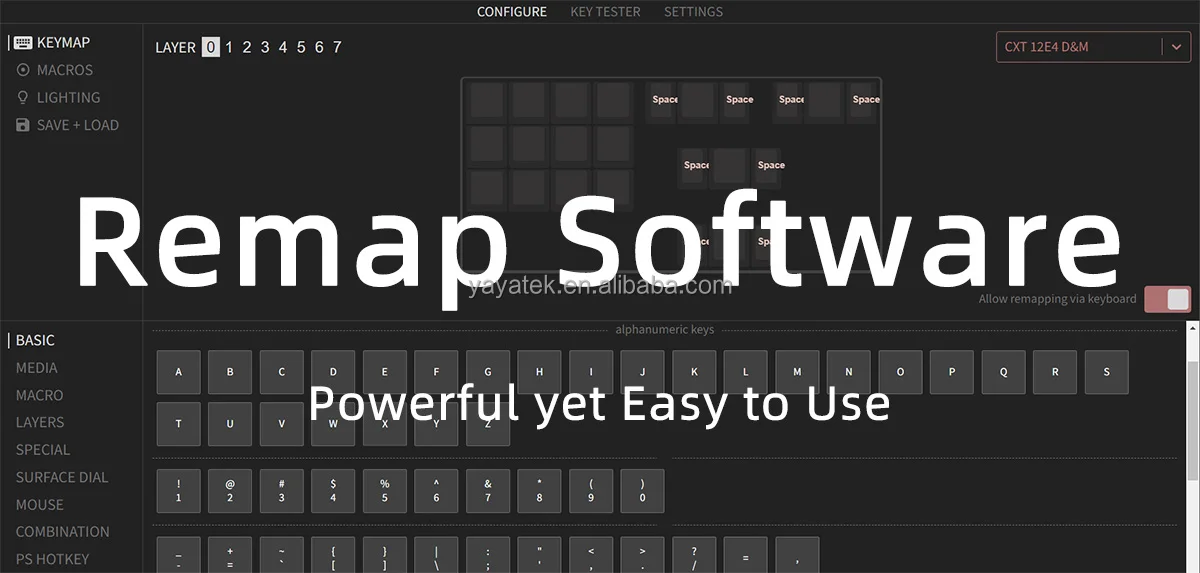 Mini Shortcut Keypad with Mechanical Switches & RGB Backlight