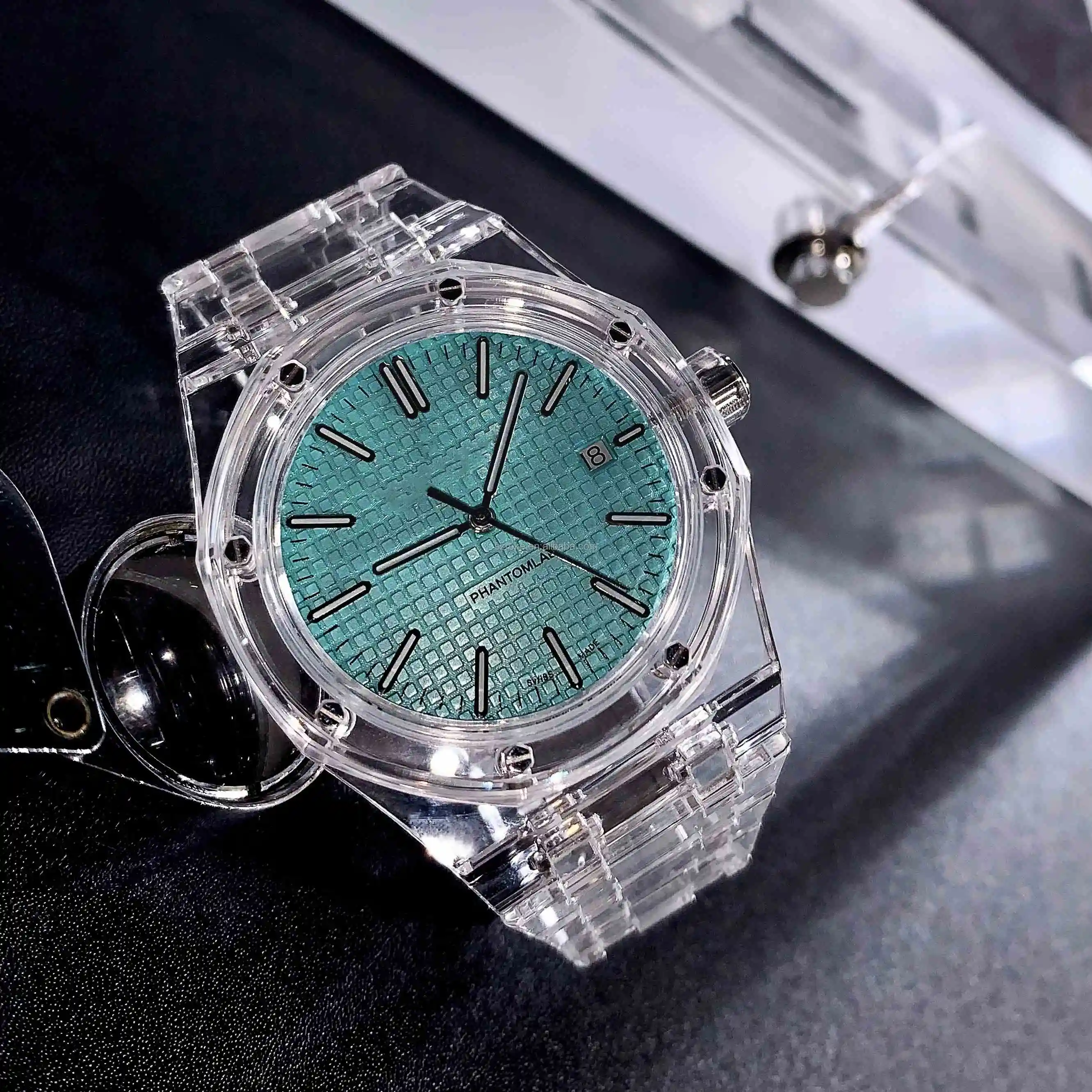 High-end Customized Watch Transparent Case, Strap, and Crystal ...