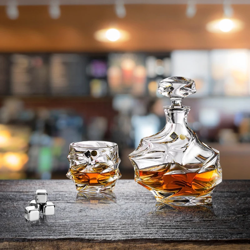 Custom Atypical Shape Bottle Whisky Personalized Wholesale European Box Liquor Decanter and ...