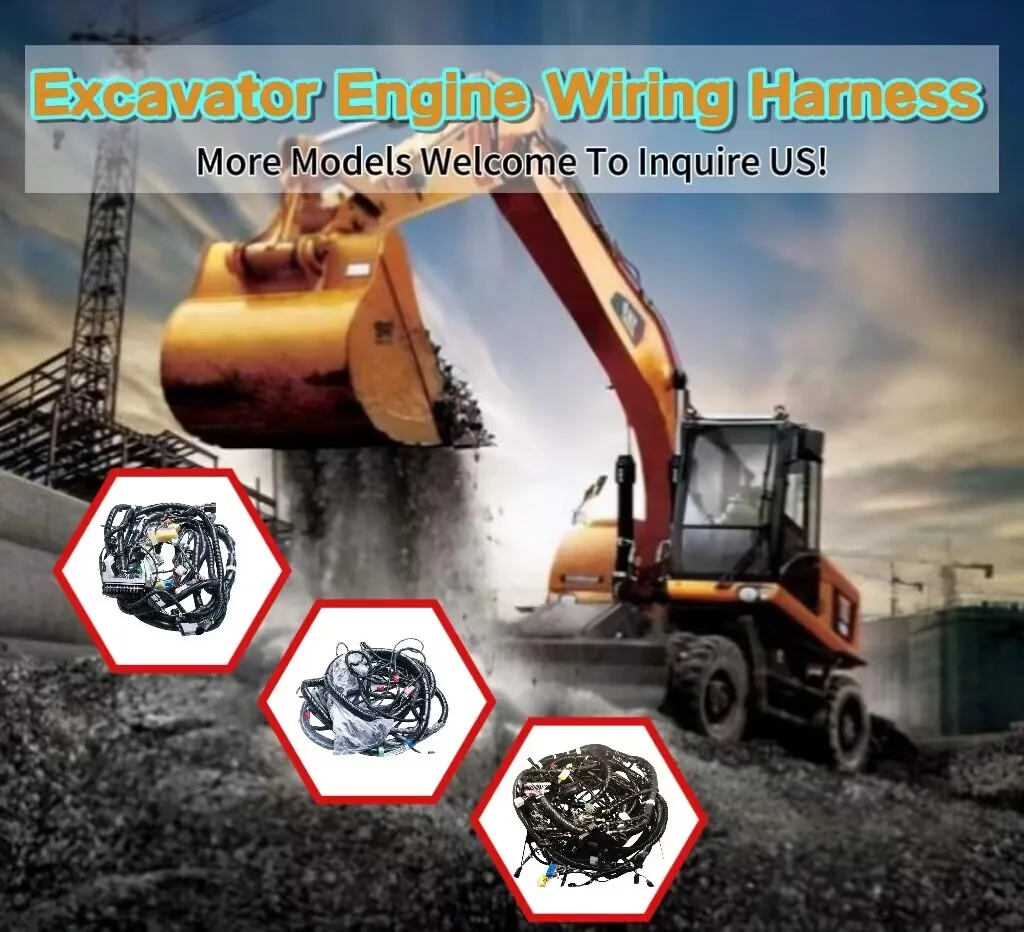 306-8797 Excavator Chassis Harness E336D Excavator Spare Parts for Cat ...