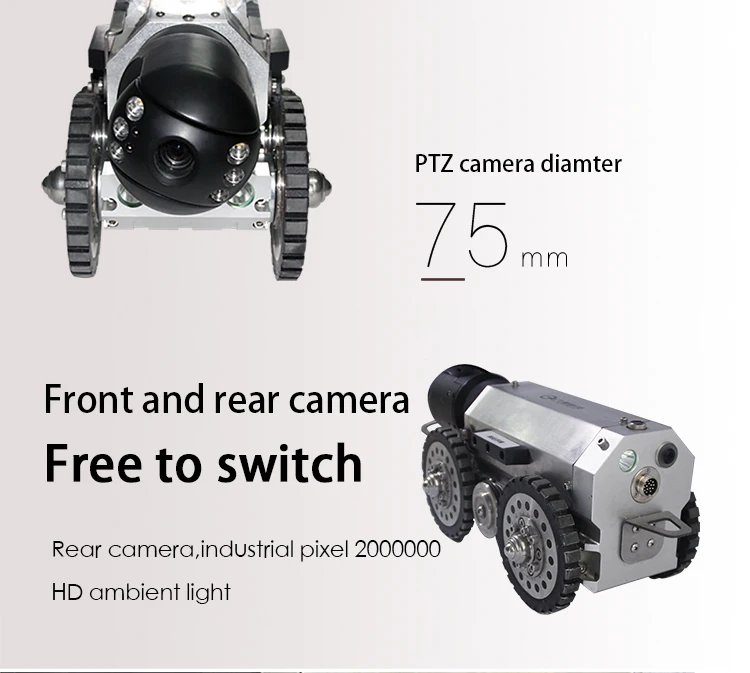Cctv Sewer Crawler Camera Robot Wind Turbine Blade Video Teleinspection ...