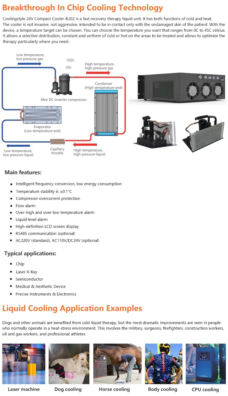 R290 Smallest Size Cooling System Mini Liquid Rotary Compressor ...