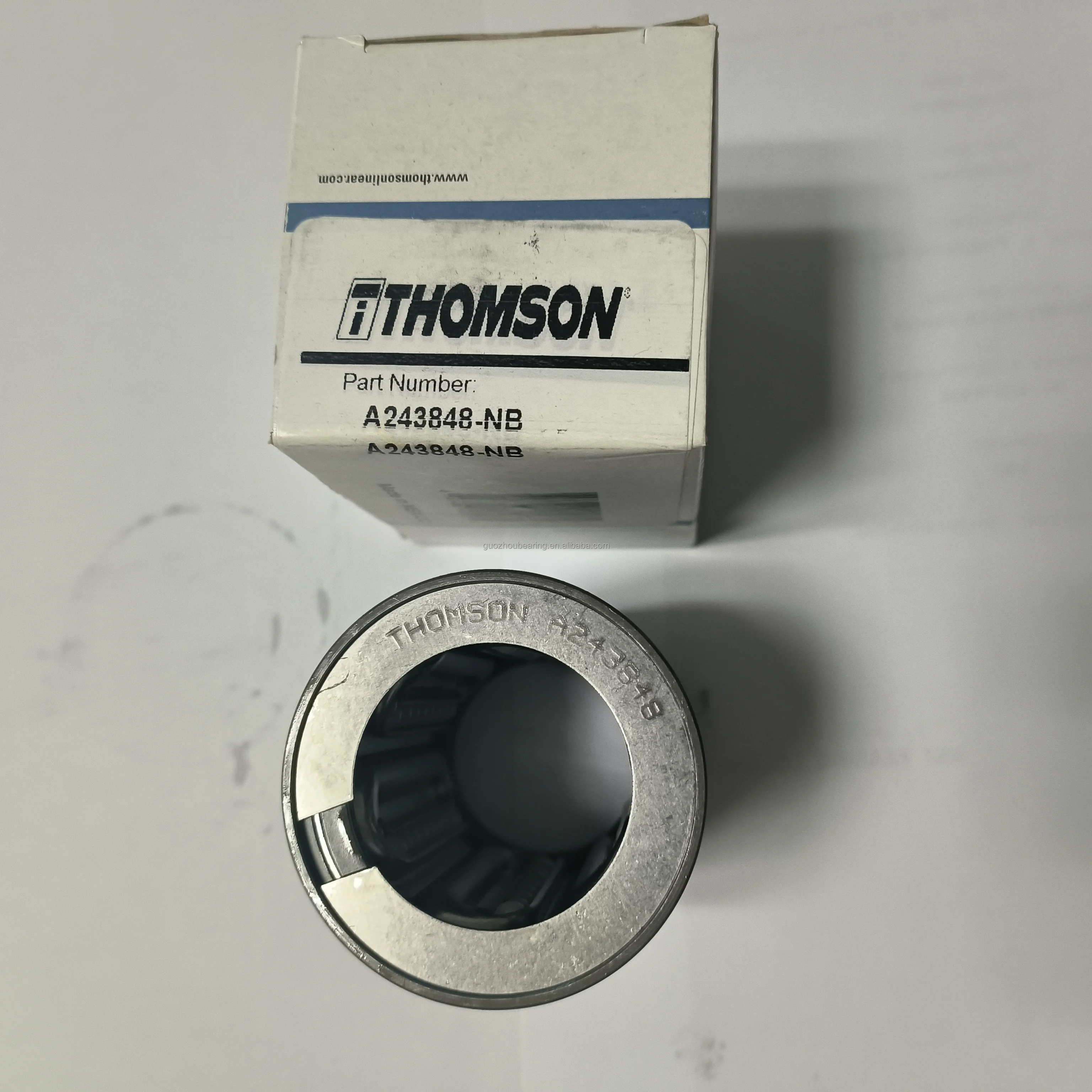 THOMSON Original Steel Ball Bushing 1-1/2 in Dia Shaft, 2-3/8 in OD, 3 ...