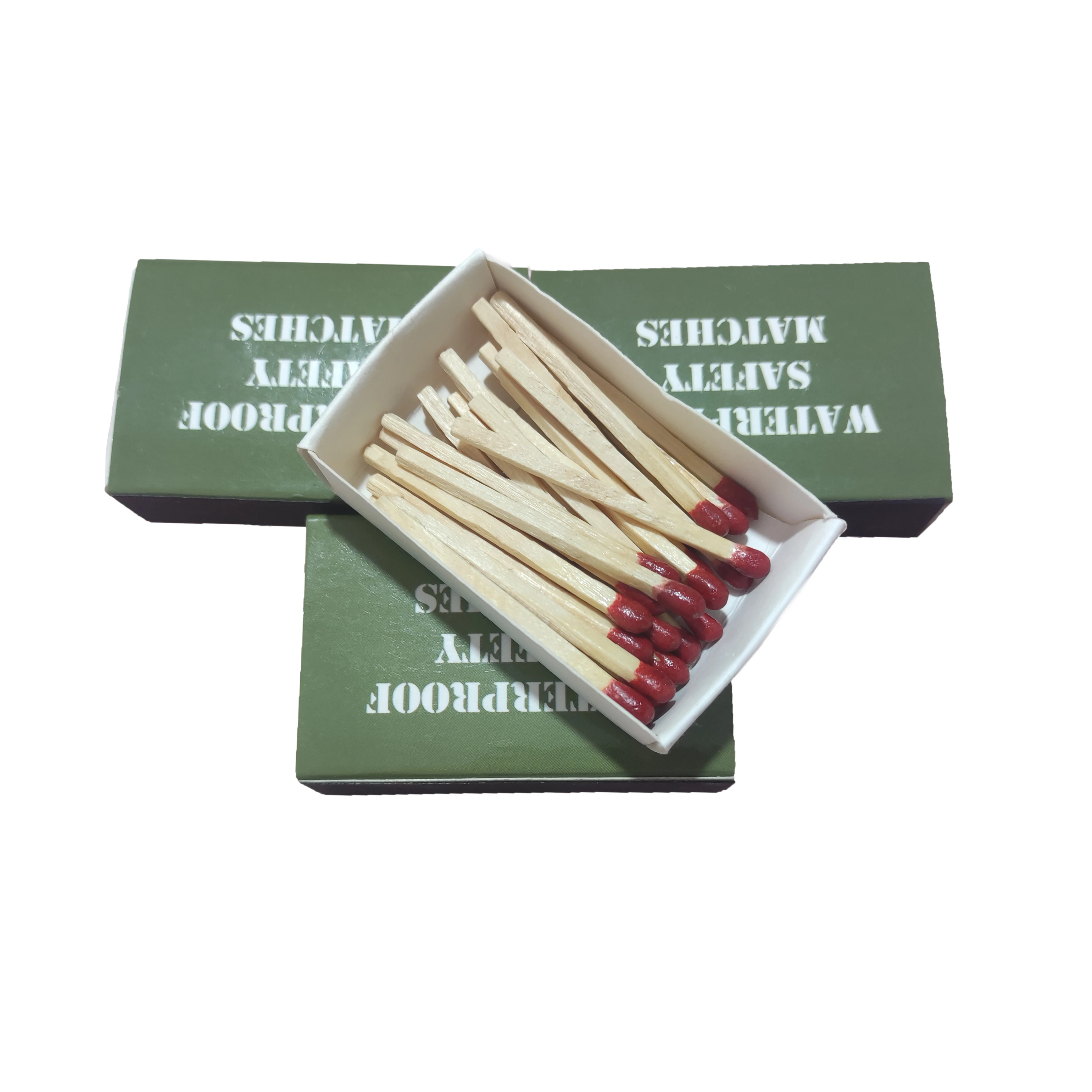 40pcs/box Wooden Stick Matches - Custom Safety Matchbox