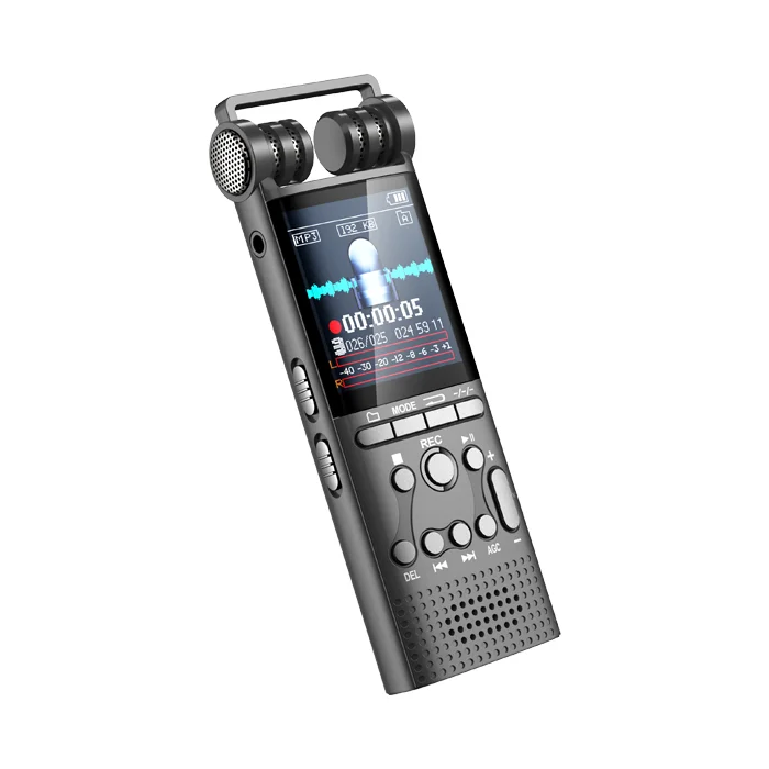 New X26 Professional Voice Recording Digital Audio Recorder Microphone ...