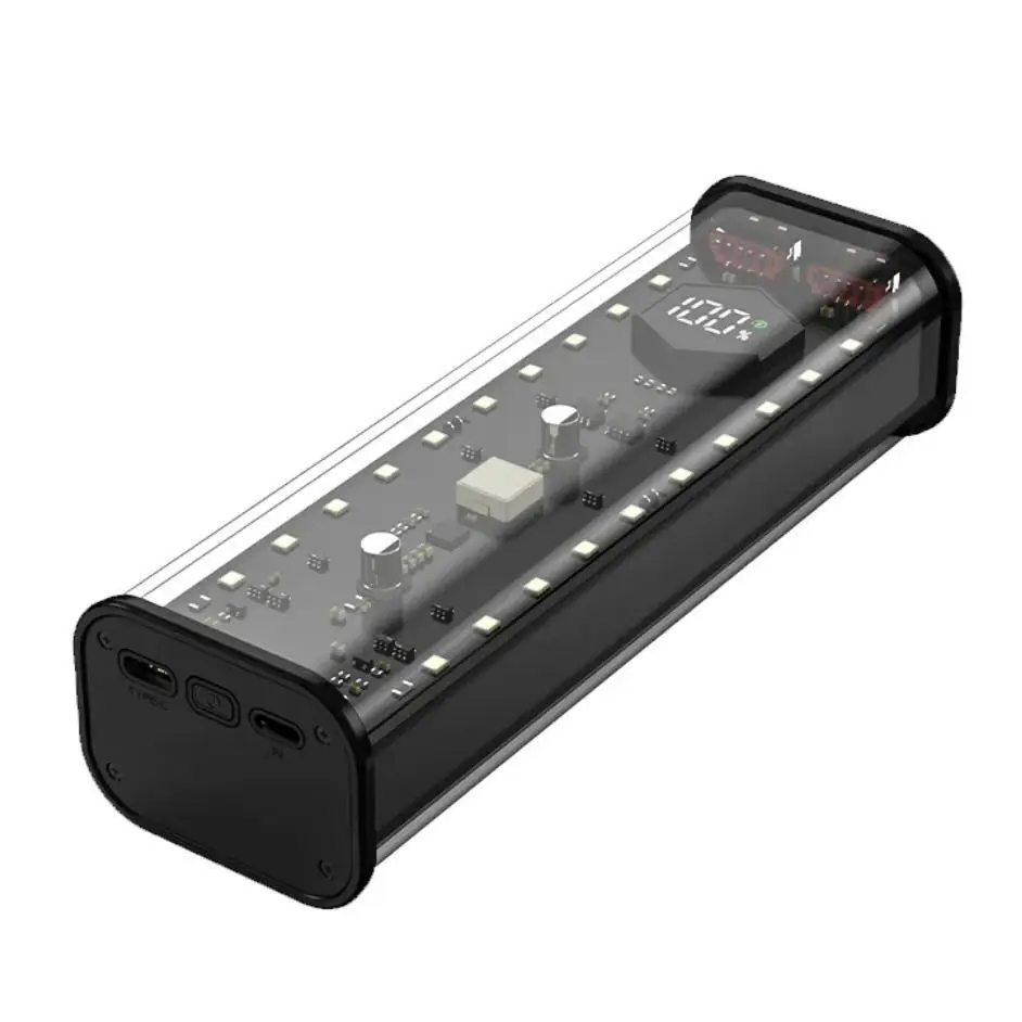 21700 Power Bank with 4 Slots - Fast Charge & LED Display