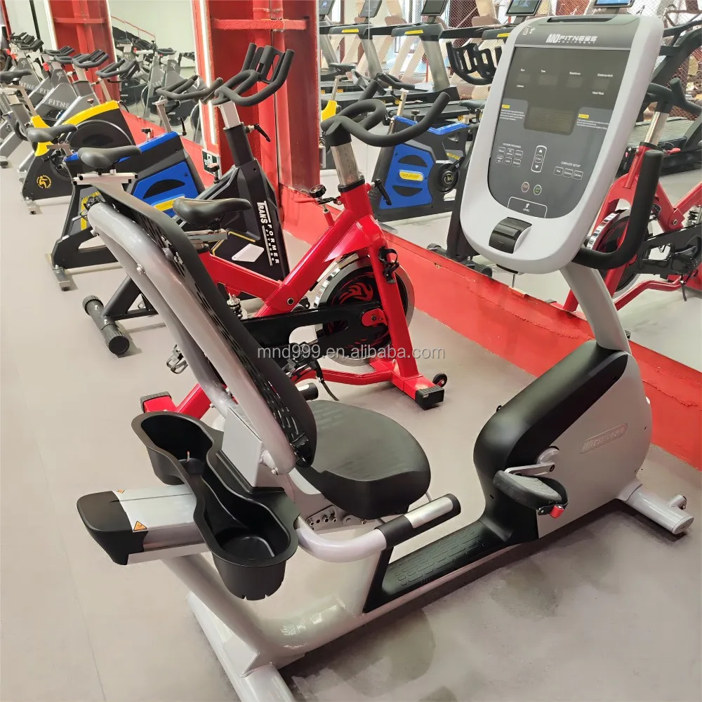 Commercial Fitness Horizontal Magnetic Control Training Gym Equipment ...