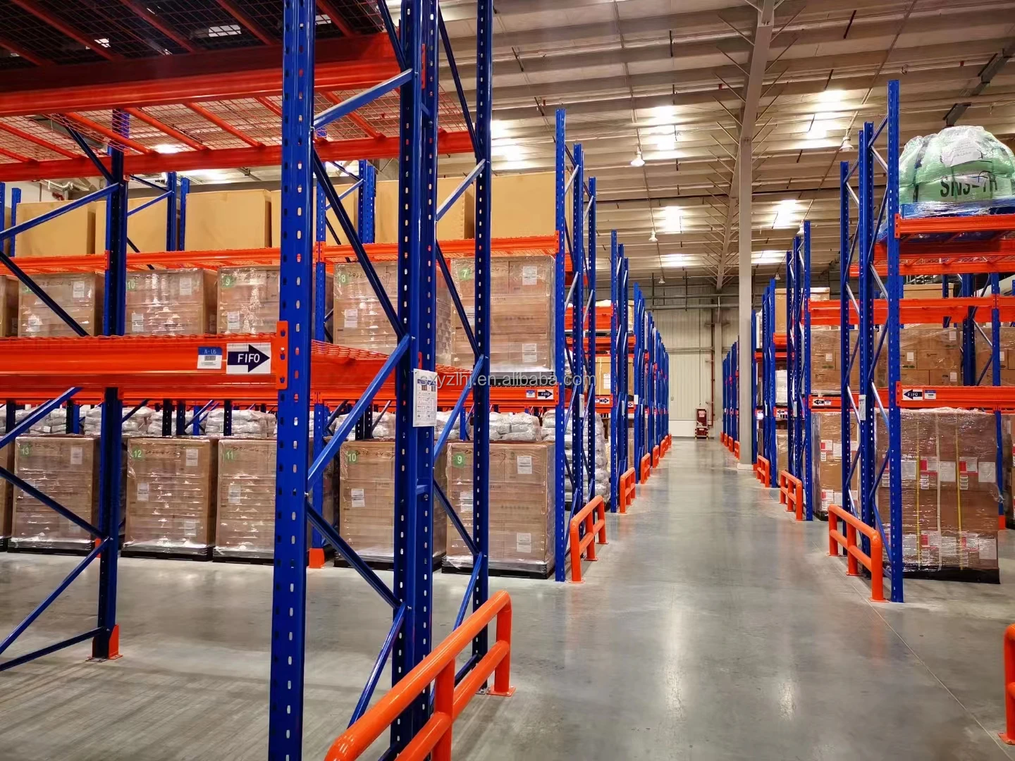 Heavy Duty Steel Mezzanine Floor System Heavy Pallet Rack Heavy Storage ...