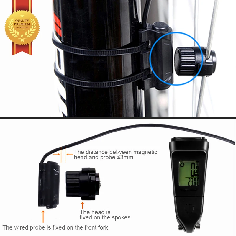 Superbsail New Road Bike Integrated Code Meter Handle Adjustment ...