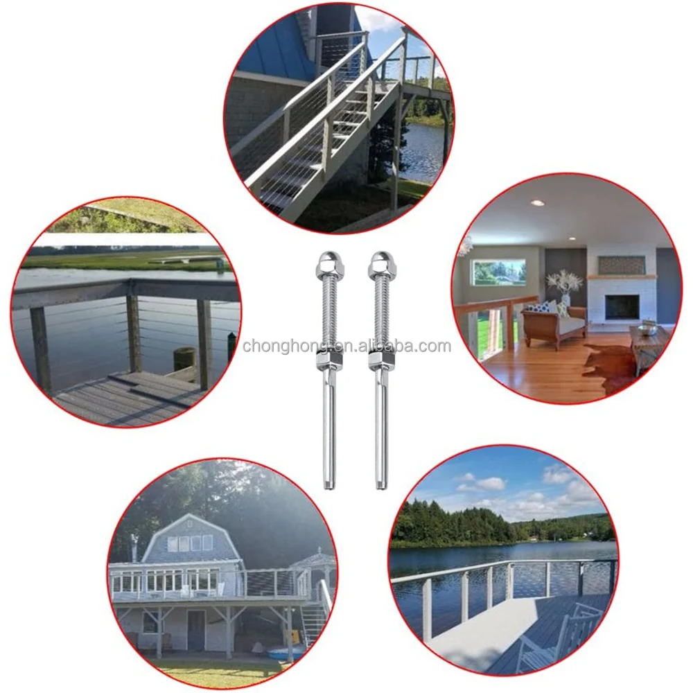 Terminal Railing And Cable Accessories Stud Tension End Fitting ...