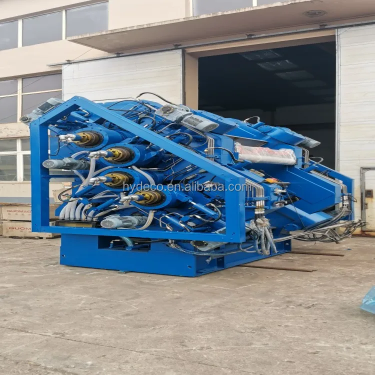 160Kw Full-automatic Rubber Calender Machine for Waste Tyre Recycling ...