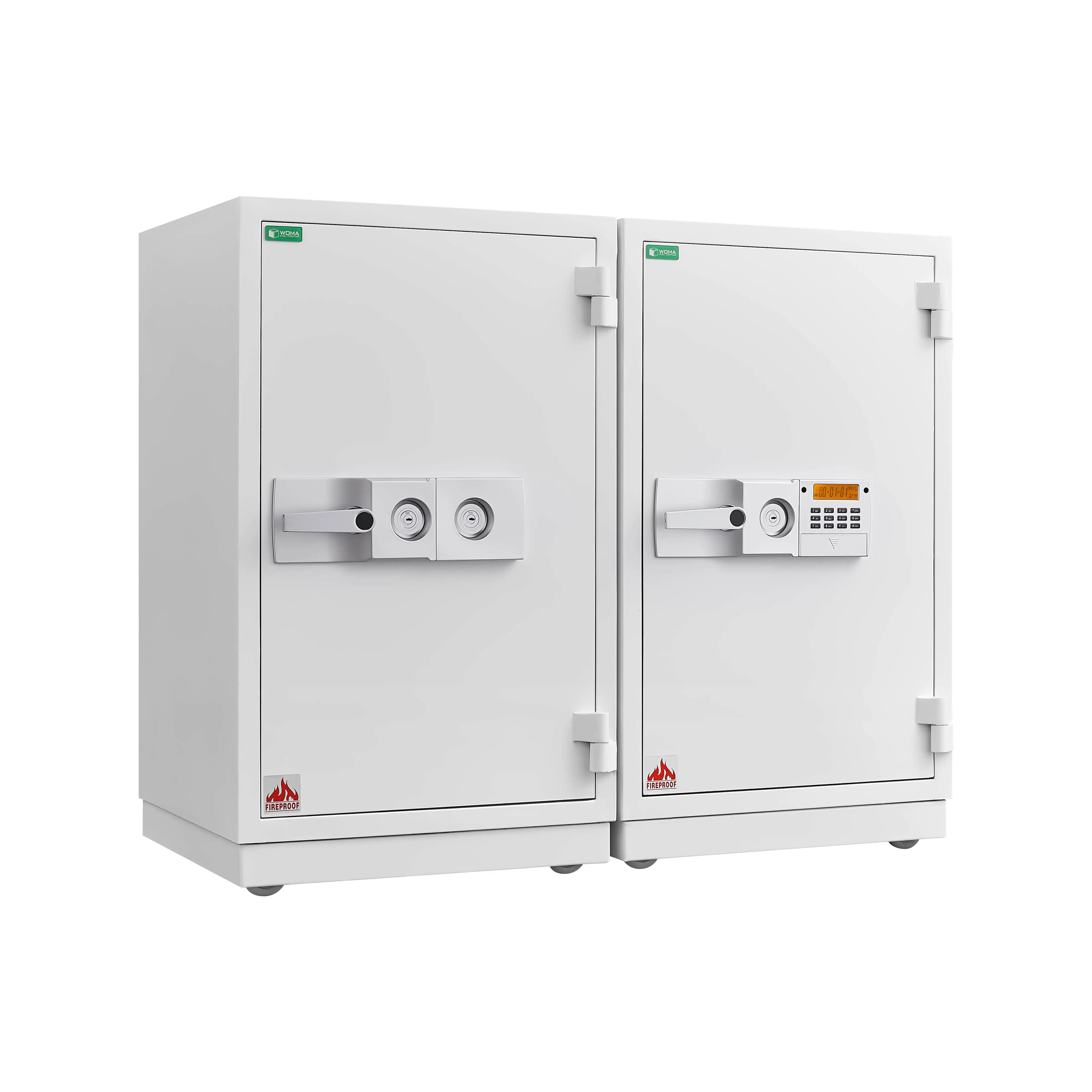 Mechanical Lock Double Insurance Anti-theft Storage Cabinet Fireproof ...