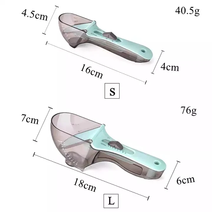 Kitchen Cube Measuring Tools Magnetic Adjustable Measuring Spoon Smart ...