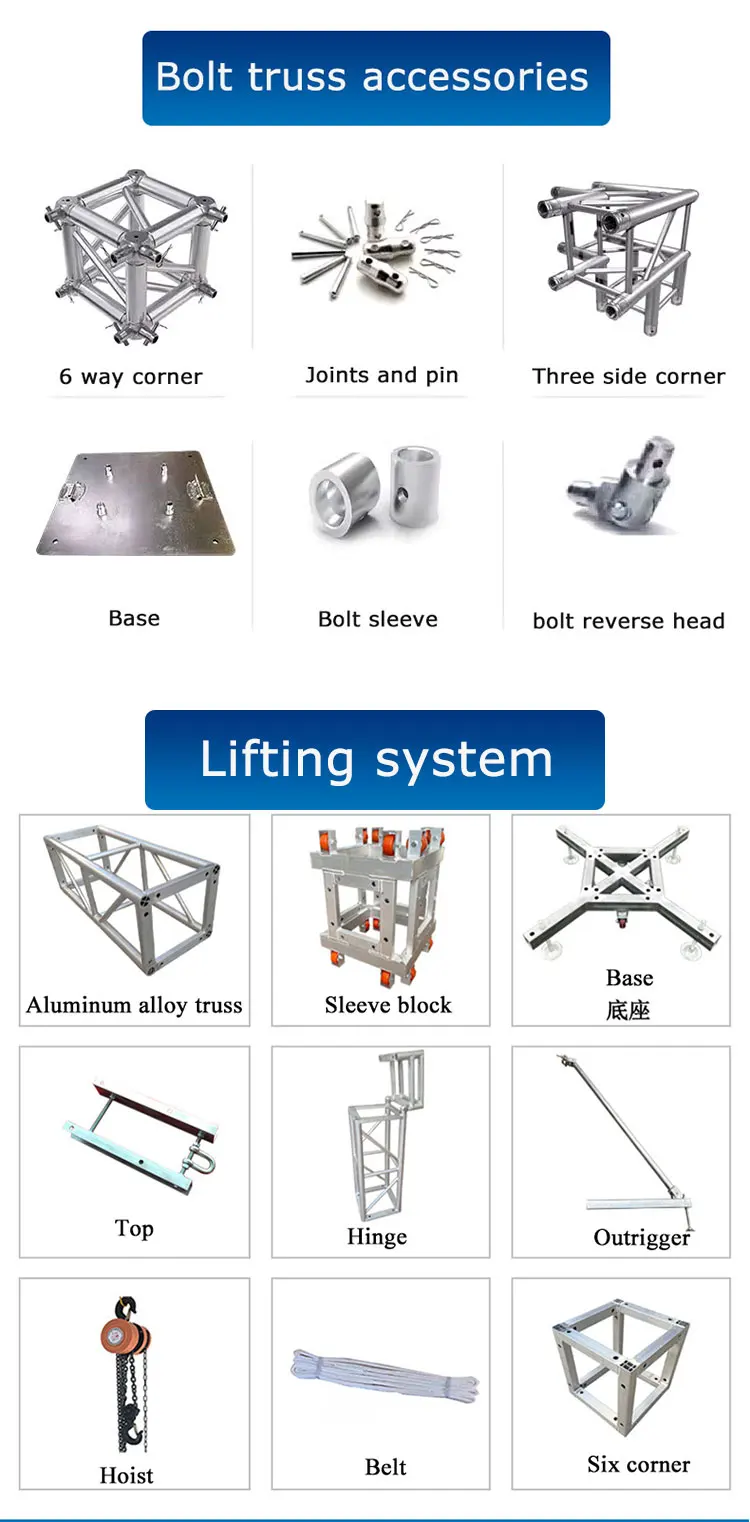 Aluminum Dj U Shape Lighting Stand Truss Block Ladder Light Truss ...