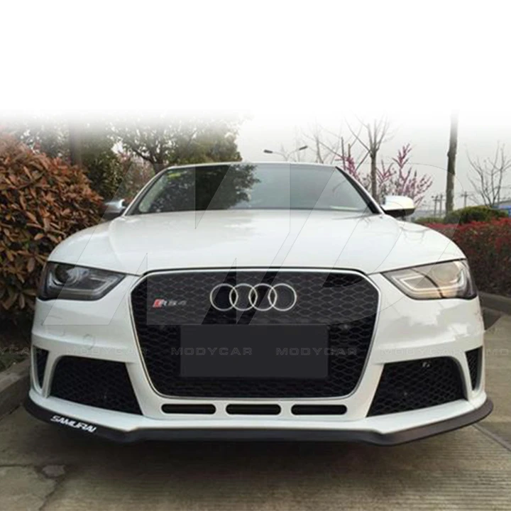 Rs4 Style Pp Front Bumper And Rear Bumper With Tailpipe For 2013-2016 Audi A4l S4 - Buy Rs4 ...