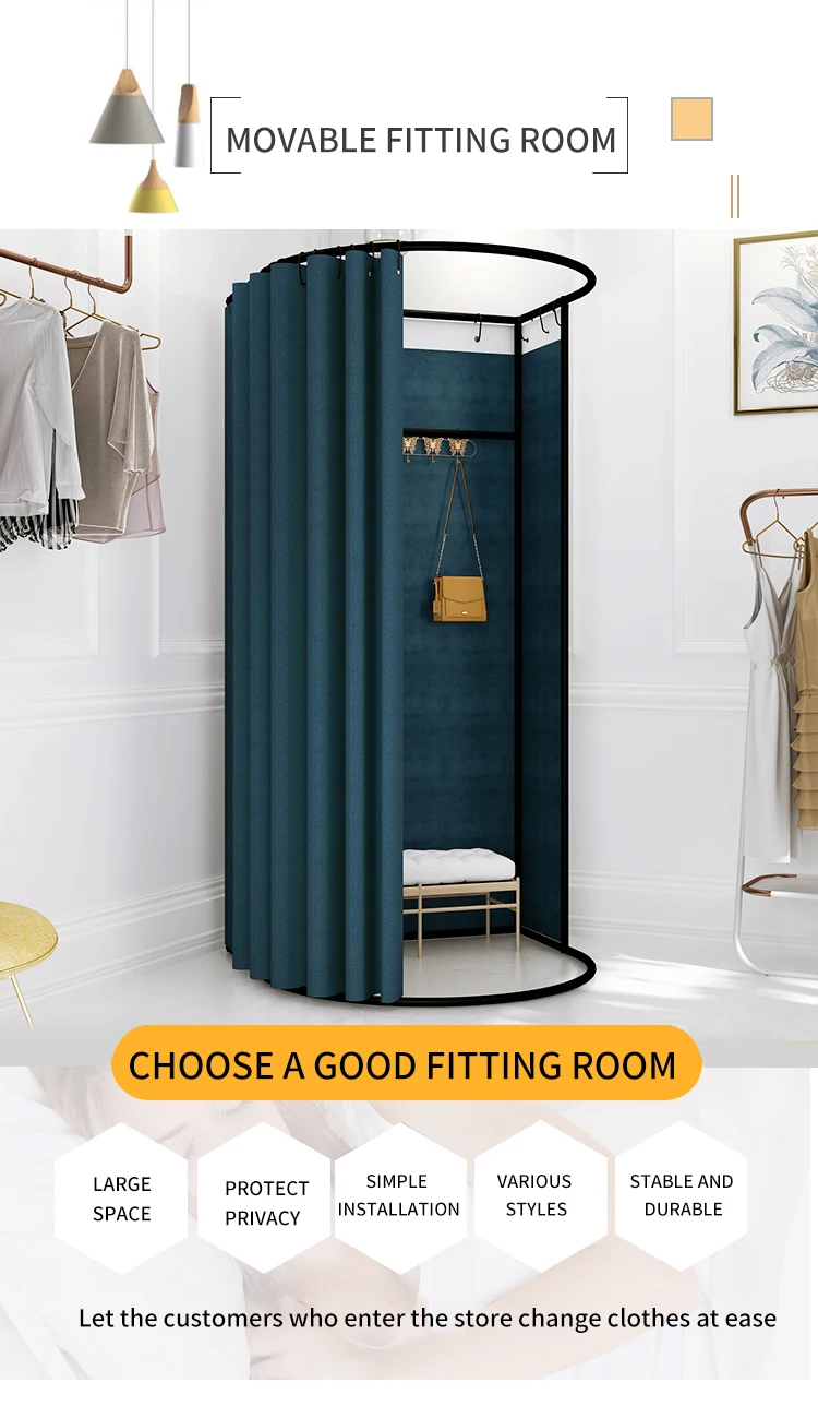High Quality Mobile Fitting Room Mobile Dressing Room Portable Changing ...