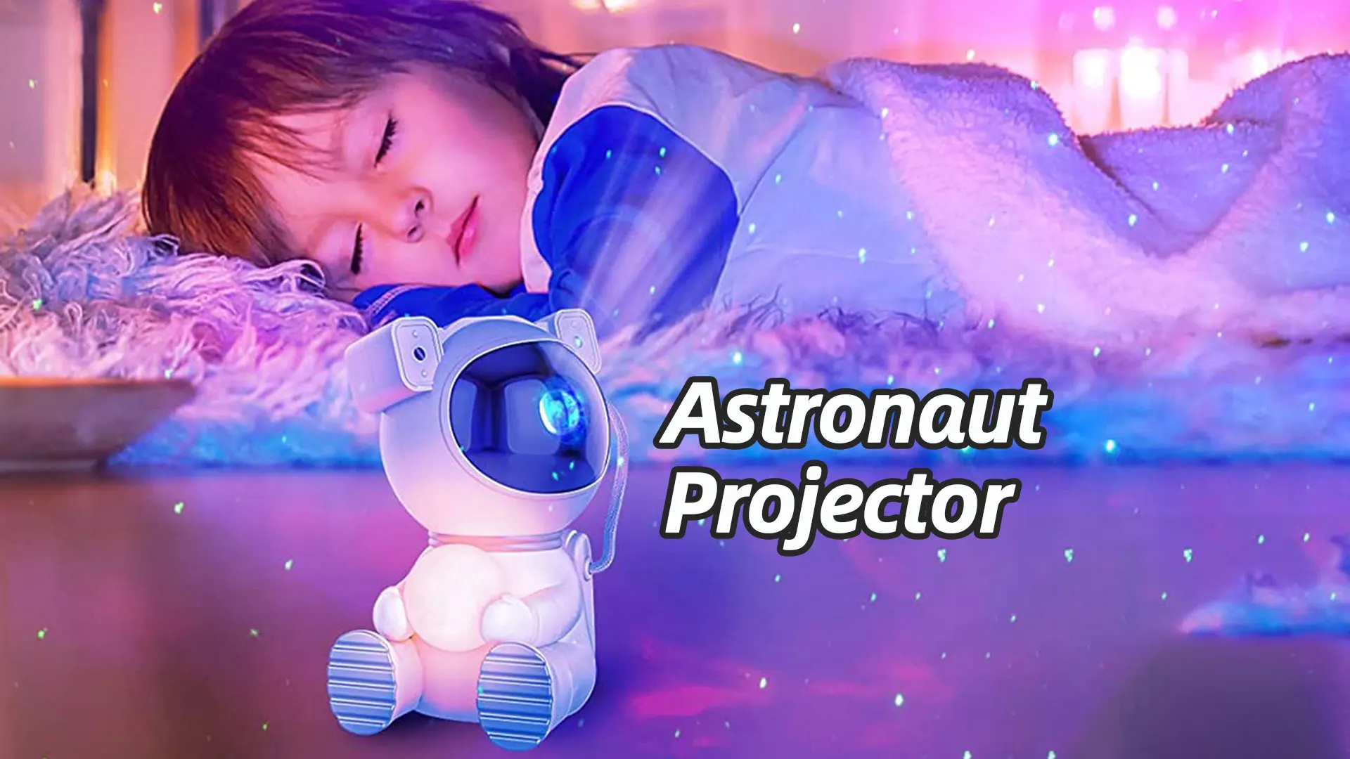 Kids Star Projector Starry Sky Night Light Galaxy Projector Smart Home ...