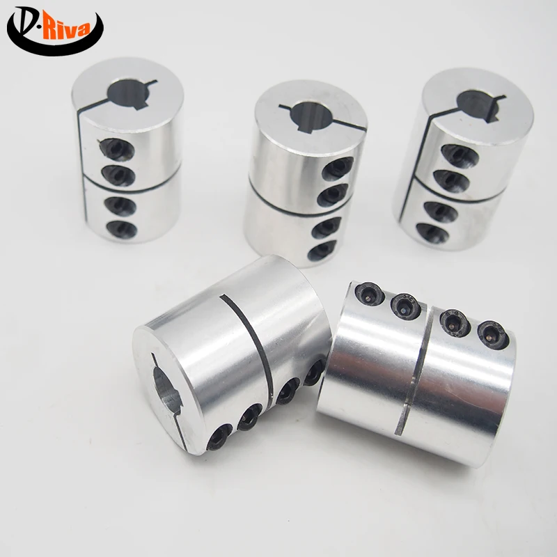 Aluminum Rigid Shaft Coupling Cnc Motor Shaft Coupler Shaft Couplings ...