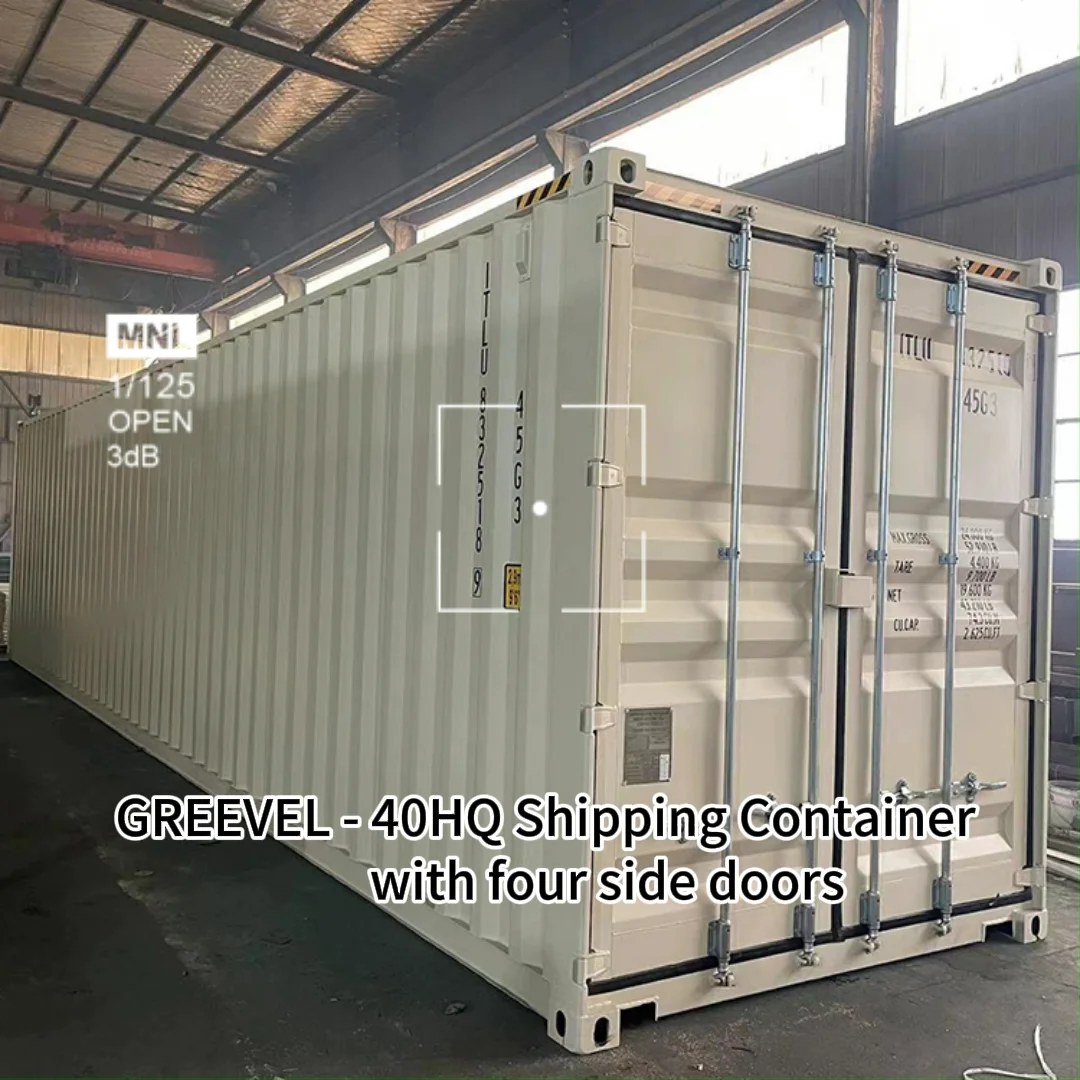 40hq Shipping Container With 4 Side Door Open Side Container 40ft ...