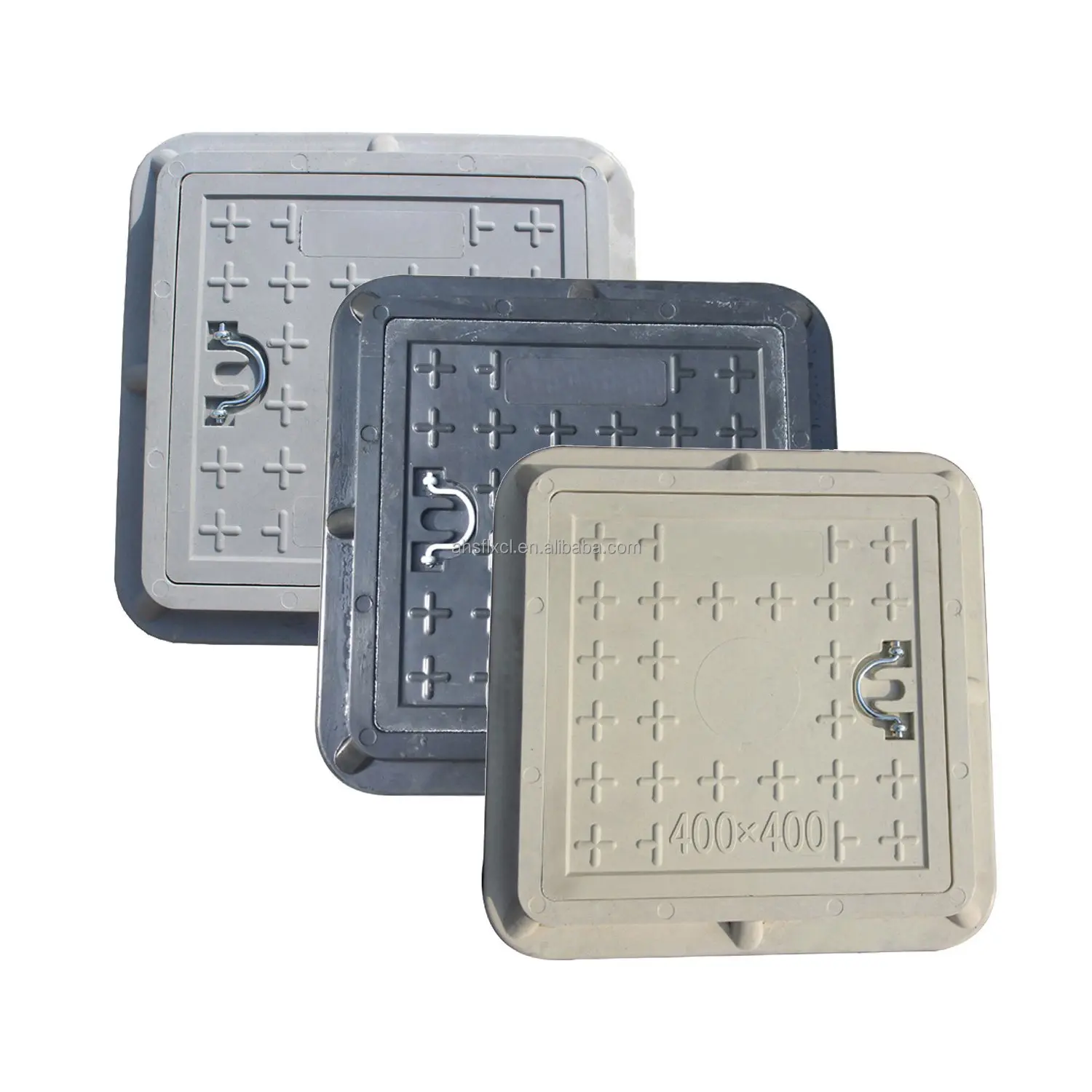 Solid Manhole Cover Square Fiberglass Septic Tank Cover Reinforced ...
