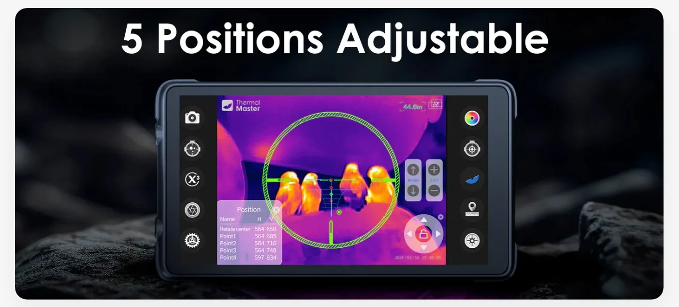 Infiray X2 Infrared Thermal Imager - Night Vision for Hunting