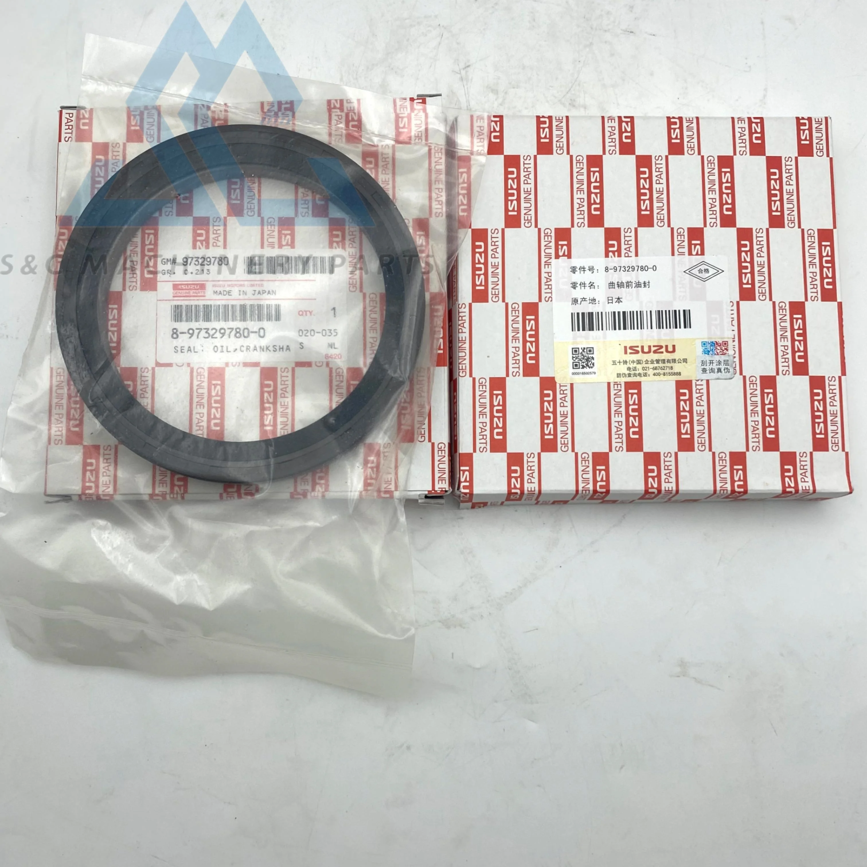 Genuine New 4HK1 Engine Oil Seal 8973297800 8-97329780-0 CRANKSHAFT ...