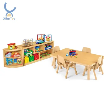 Xiha Daycare Children Preschool Furniture Wooden Kid Montessori ...