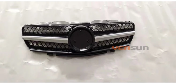 High Quality R230 AM G Style Front Grille for Mercedes Sl Class R230 ...