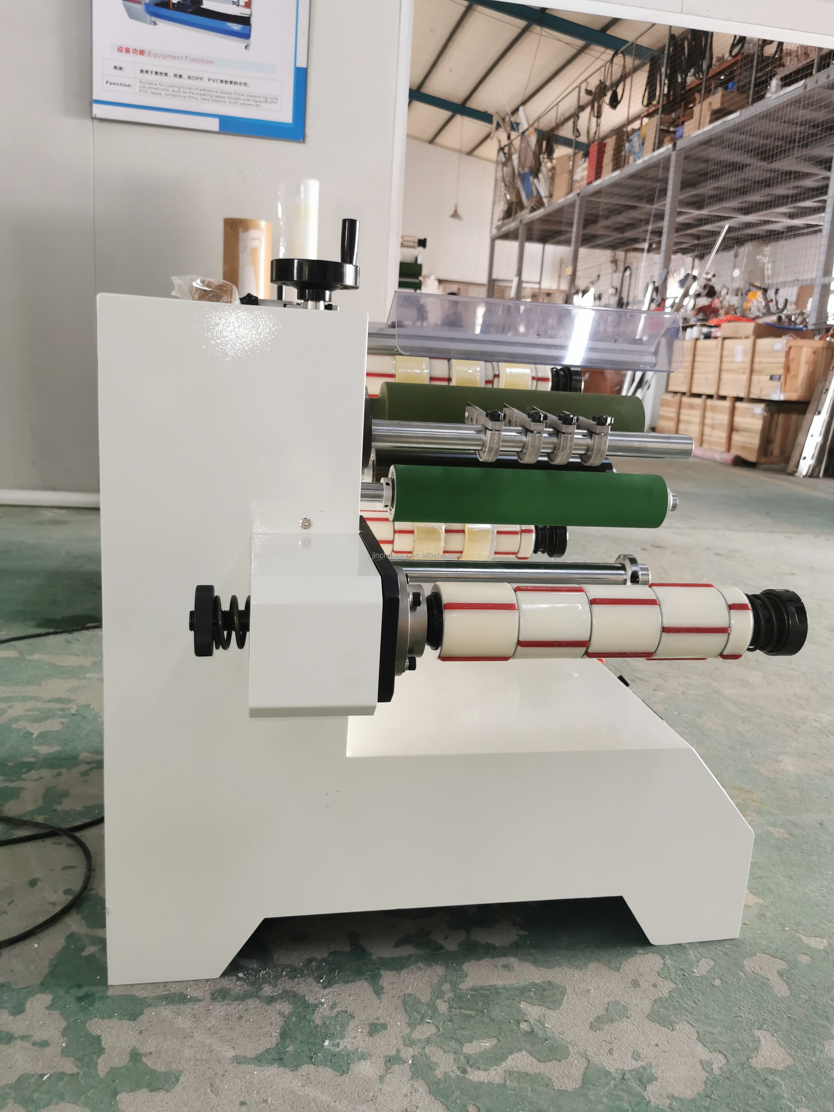 Small Mini Duct Tape Slitting Rewinding Machine for Tape Production ...