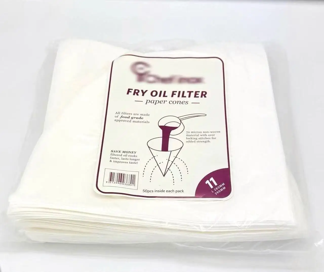 Oil Filter Paper Liquid Filtration High Efficiency Deep Fryer Oil ...