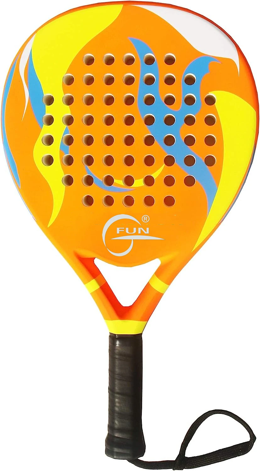 Padel Racket Carbon Fiber Surface With EVA Memory Flex Foam Core Padel ...