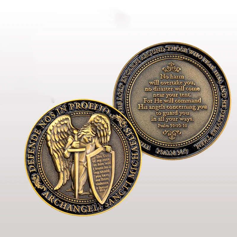 Armor of God High Relief Medallion Religious Theme Challenge Coin ...