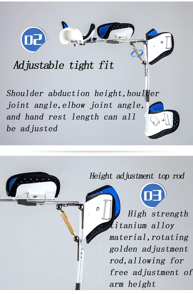 Medical Adjustable Upper Limb Fixation Device Shoulder Abduction ...