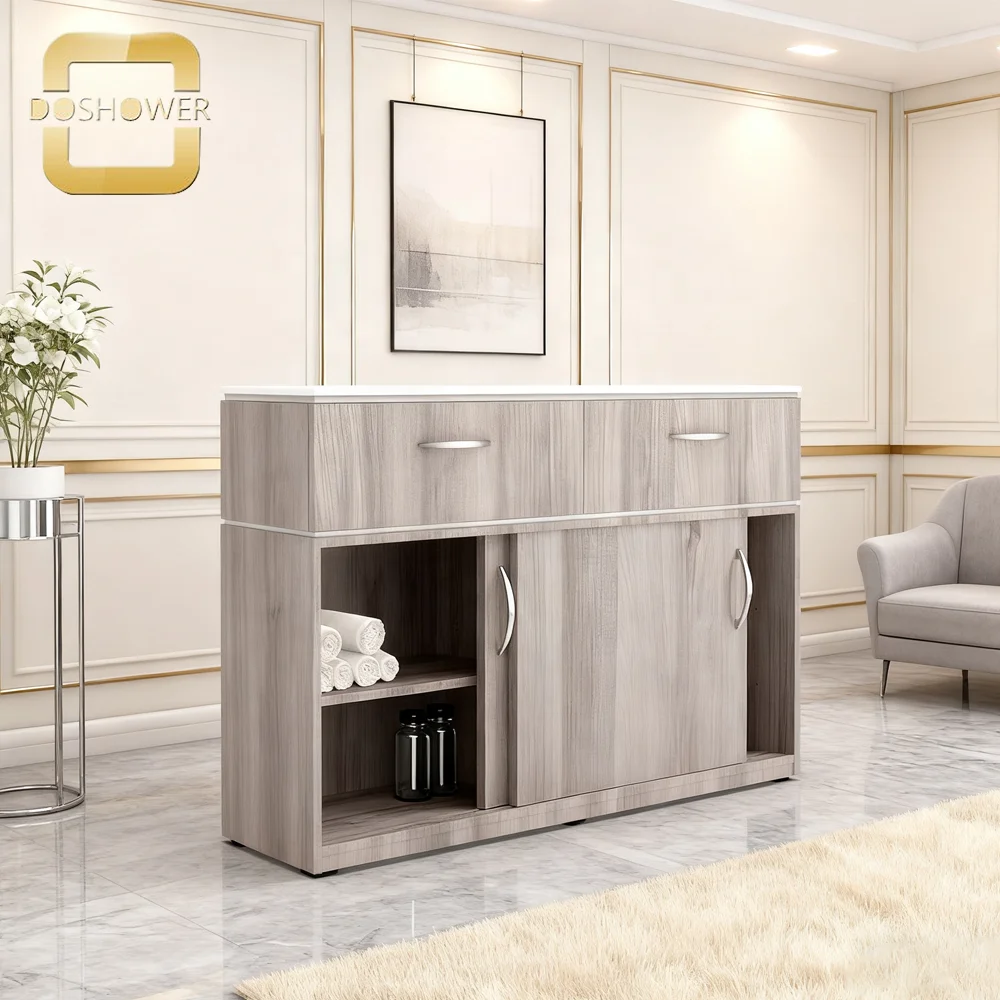 Polish & Powder Storage Cabinet with Nail Polish Powder Display Cabinet ...