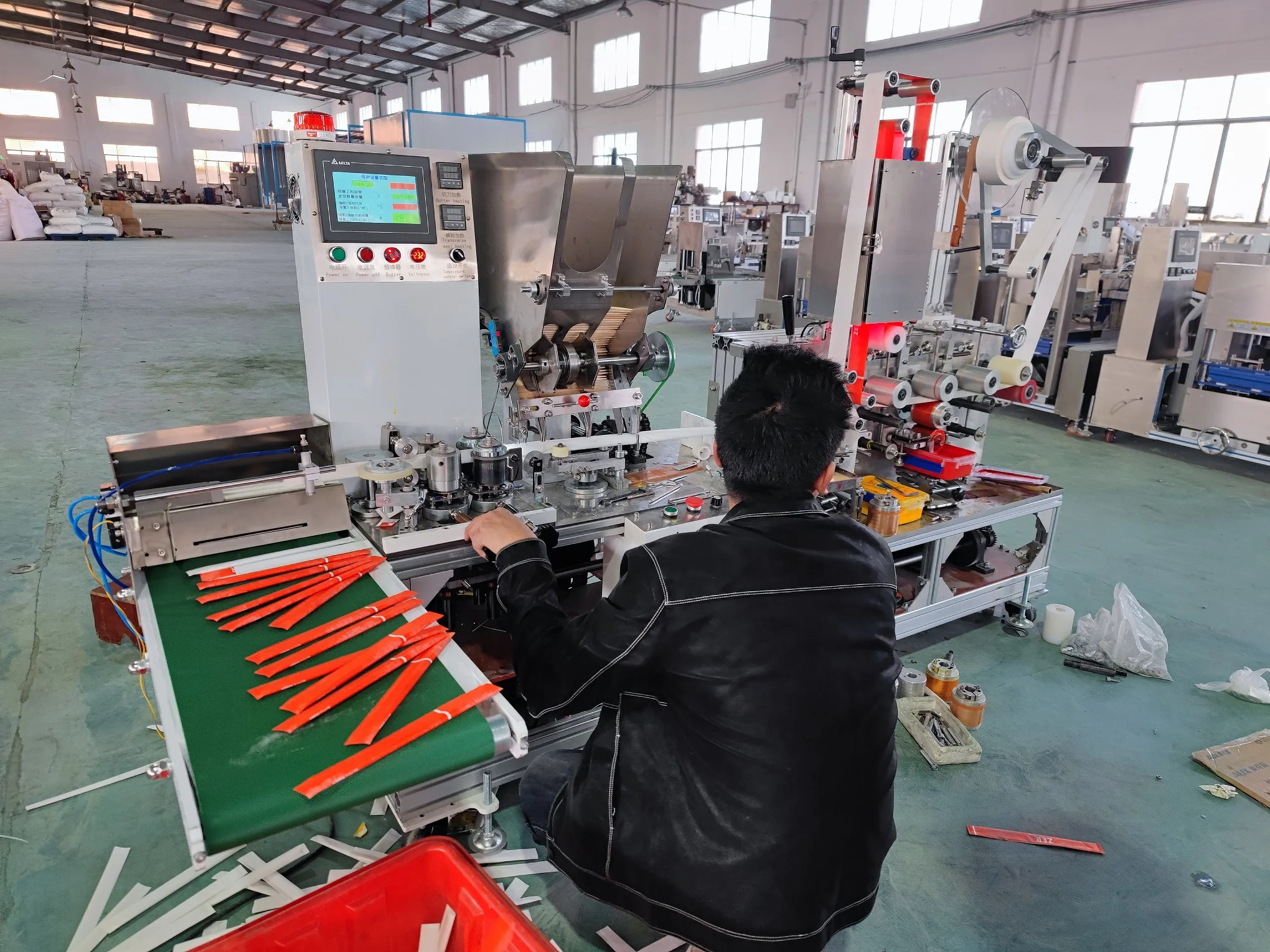 Full-automatic Single Multi-straw Laminated Paper Package Packing ...