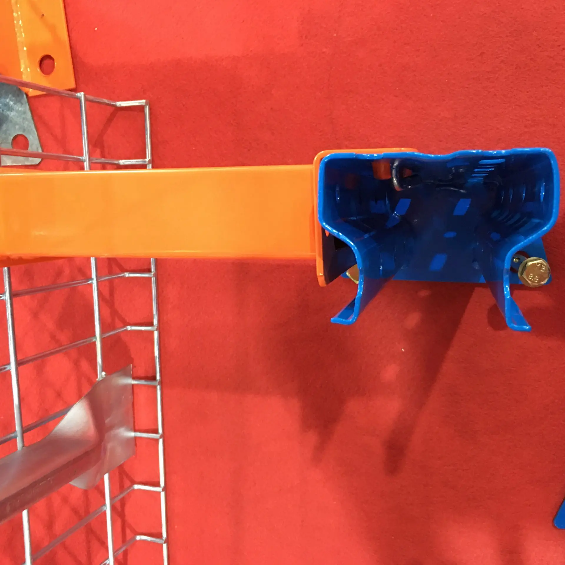 Steel Pallet Racks Storage Racking Systems Safety Lock For Pallet Rack ...