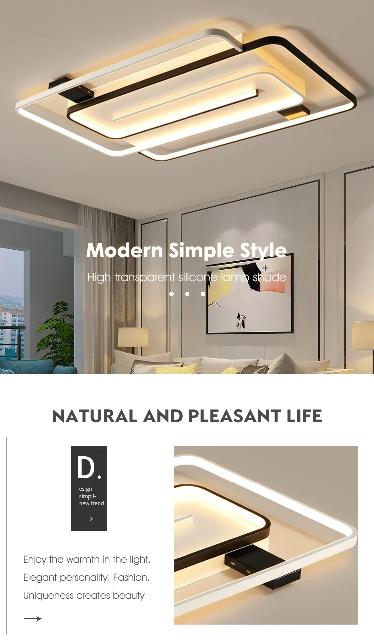 Indoor LED Panel Lighting - Smart Ceiling Lights for Home