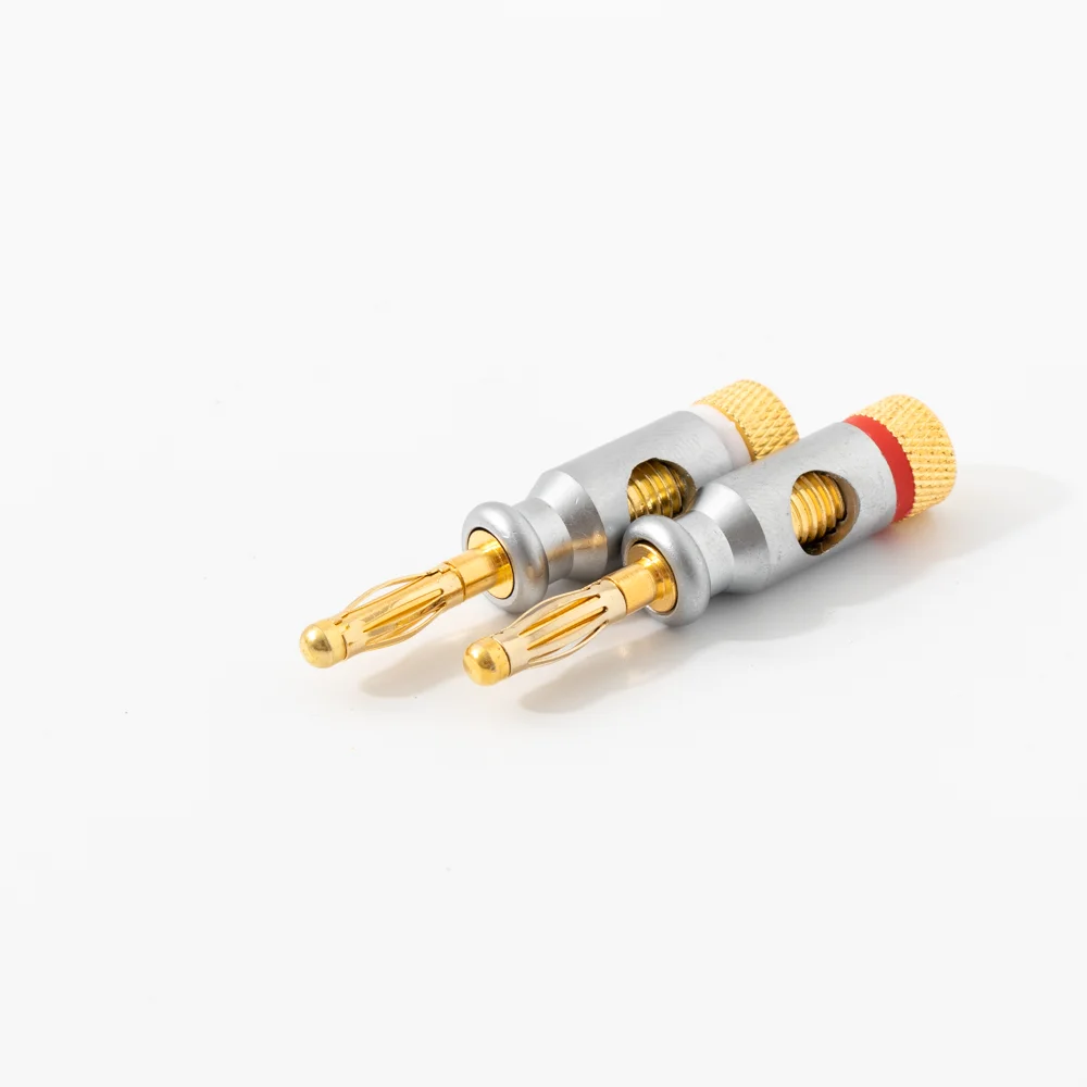 Stable and Reliable Gold Plated 4mm Banana Plug Connectors
