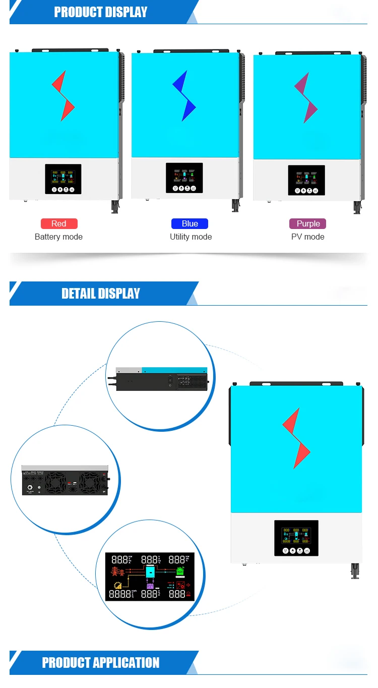 Efficient Split Phase Inverter - 2kw to 15kw Pure Sine Wave