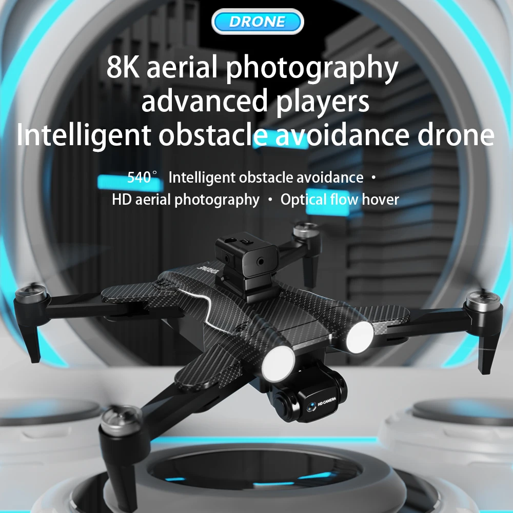 New F167 Drone 4k Dual Lens Switch 90 Degrees Electrically Adjusted ...